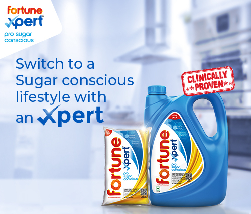 Healthy Fortune Xpert Pro Sugar Conscious Oil | Fortune Foods