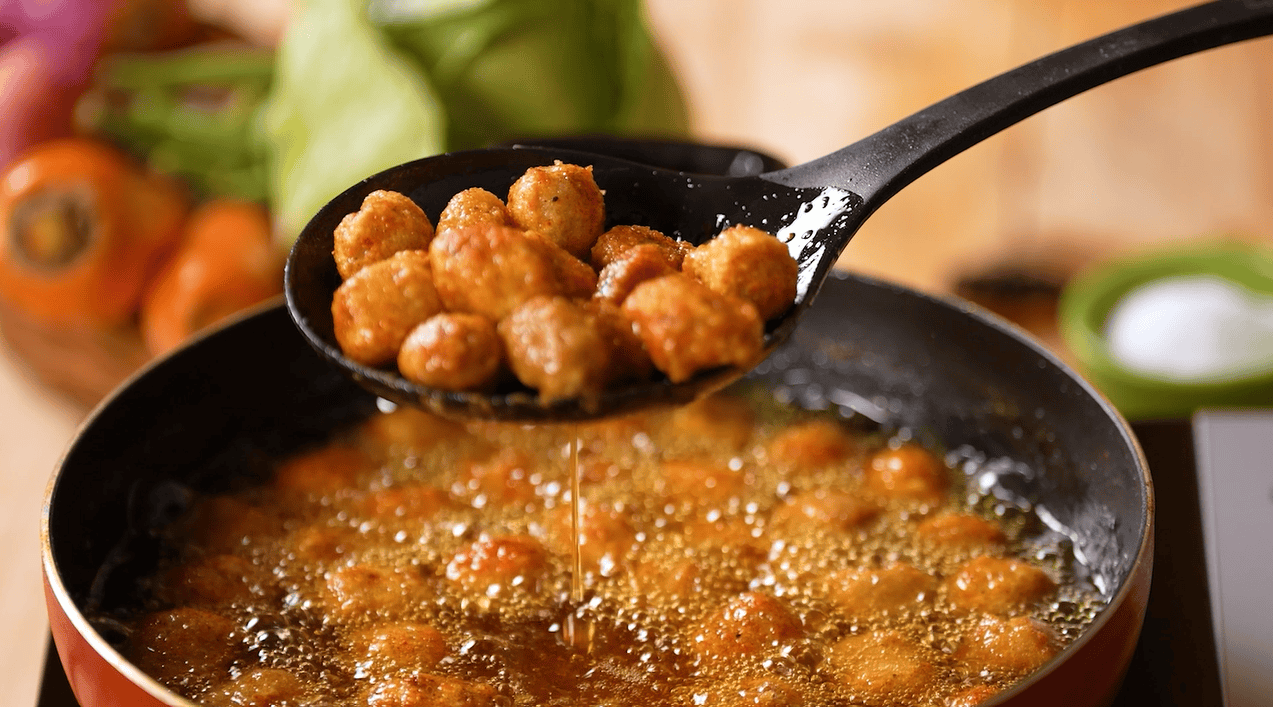 Easy To Make Soya Chilli Recipe with Soya Chunks